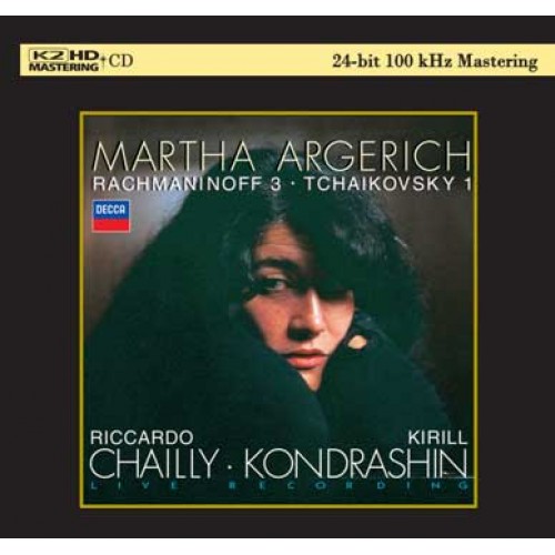 Martha Argerich Rachmaninoff & Tchaikovsky K2HD CD